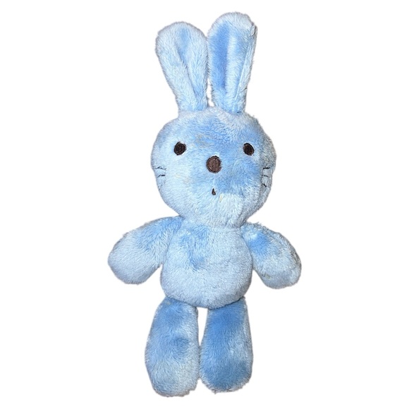 GAP | Toys | Baby Gap Blue Bunny Rabbit Plush Open Mouth Lovey Inches ...